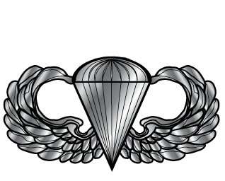 Airborne Parachutist Badge Master Embroidered OCP-Army [Airborne Master ...